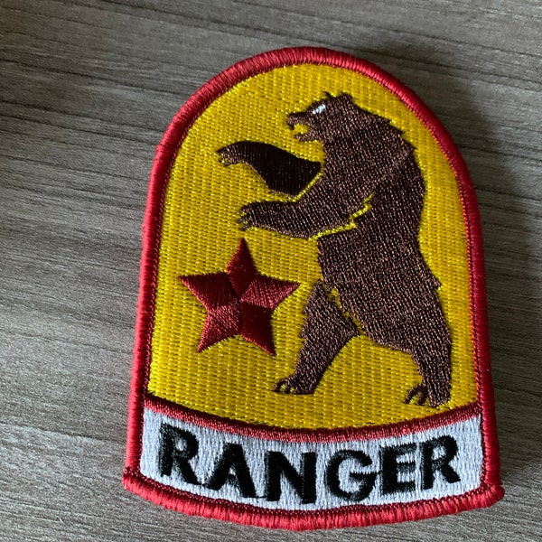 Fallout New Vegas Inspired Ranger Bear NCR Cosplay Gamer Patch Hook and ...
