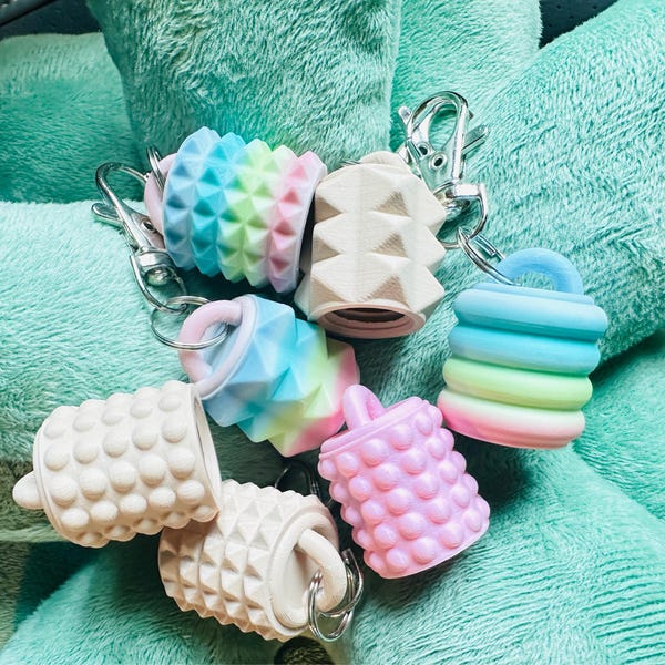 GLOSSGRL Keychain Cap for Lipgloss and Balm Bubble Cap Chap Cap Chap ...