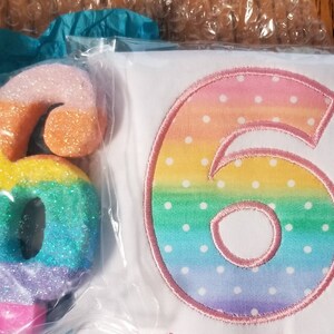 Large Pastel Rainbow Birthday Candle, Rainbow Party Decor, Girls ...