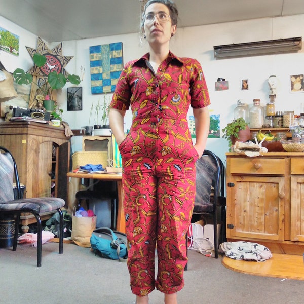 Ahdia Ankara Jumpsuit, African Print Jumpsuit, African Clothing for ...