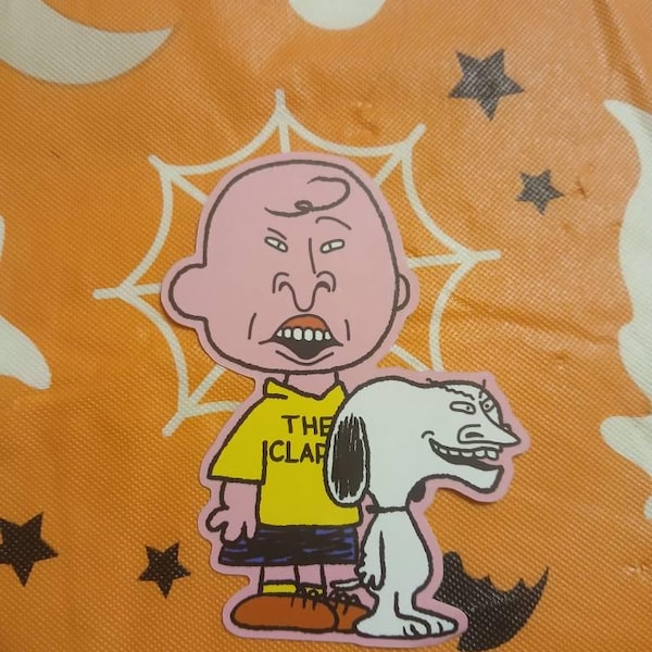 Peanuts and Butthead - Die-cut Vinyl Punk Cartoon Mashup Sticker 3x4 ...