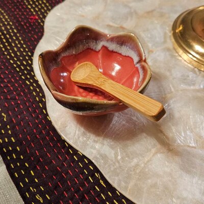 BULK CUSTOM Mini WOODEN Spoons 3 Inch Tea Espresso Spice Scrub Spoon ...