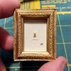 Miniature Round Plaster Frame in 6 Metallic Colours - Etsy