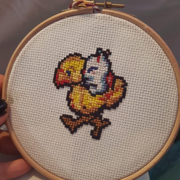 The Legend of Zelda Majoras Mask, Deku Link Cross Stitch Pattern - Etsy