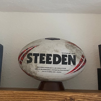 Netball Vintage Style Leather Netball With Plinth /gift for Her ...