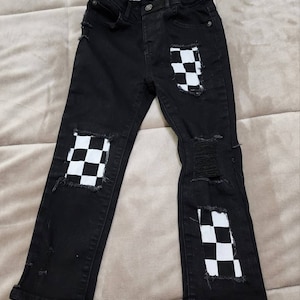 Distressed Frozen Jeans // Kids Jeans // Elsa // Anna // Frozen ...