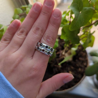 Gold Dna Ring Gold Twist Band Ring Double Helix Ring Thin - Etsy