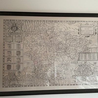 Scotland Clan Map Rare Old Colour Map of the Highlands of Scotland by ...