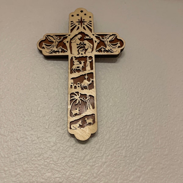 Cross - Nativity - Etsy