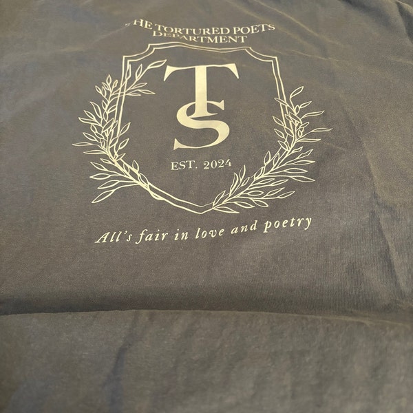 The Tortured Poets Department Emblem Crest Sweatshirt, Swiftie Merch ...