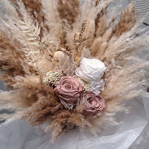 Unique Arch Handmade Dried Flowers Wedding Floral Arrangements ...