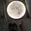 Moon Light, Modern LED Light, Dimmable Wall LED Night Light ...