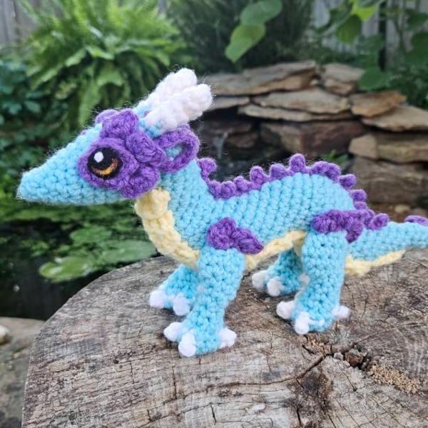Crochet Pattern - Long Dragon *** READ BEFORE PURCHASING*** - Etsy