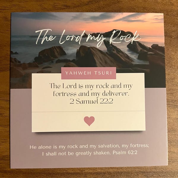 Names of God Scripture Cards / Bible Memory Verse Cards / Scripture ...