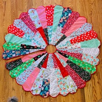 PDF Pattern for Giant Dresden Christmas Tree Skirt - Etsy Canada