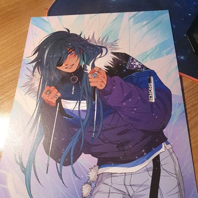 GENSHIN IMPACT Kaeya Fashion PRINT unofficial Fan Merch - Etsy