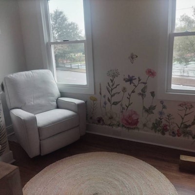 Palm Tree Beige Large Wall Decals Beige Colour Palm Tree Wall Decals - Etsy