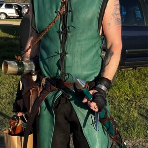 Leather Chest Protector | Etsy