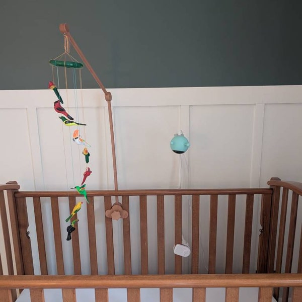 Baby Crib Mobile Hanger Set, Baby Mobile Crib Holder for Nursery, Baby ...