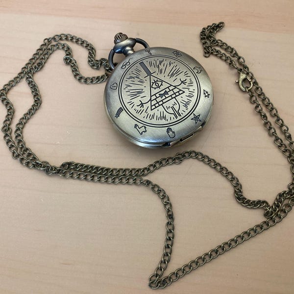 Bill Cipher Pocket Watch - Etsy