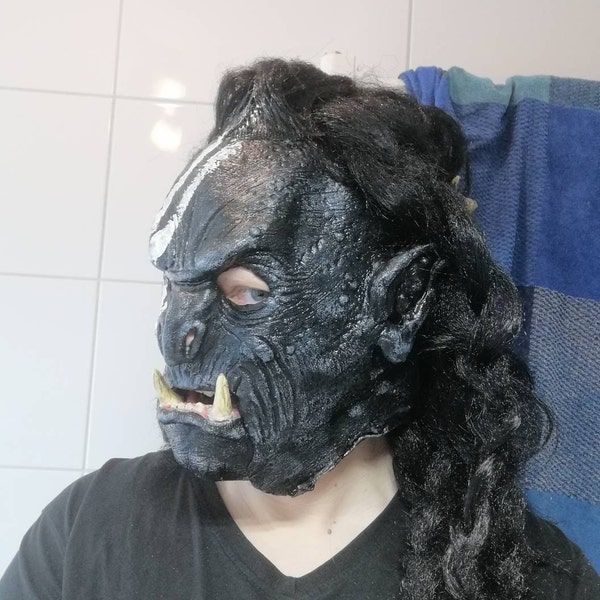 Lizard Man Halfmask - Etsy