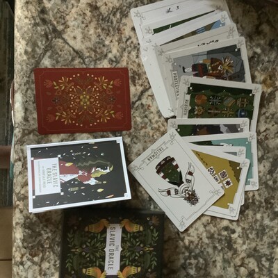 The Slavic Oracle A Magical Card Deck for Connecting to Ancient Slavic ...
