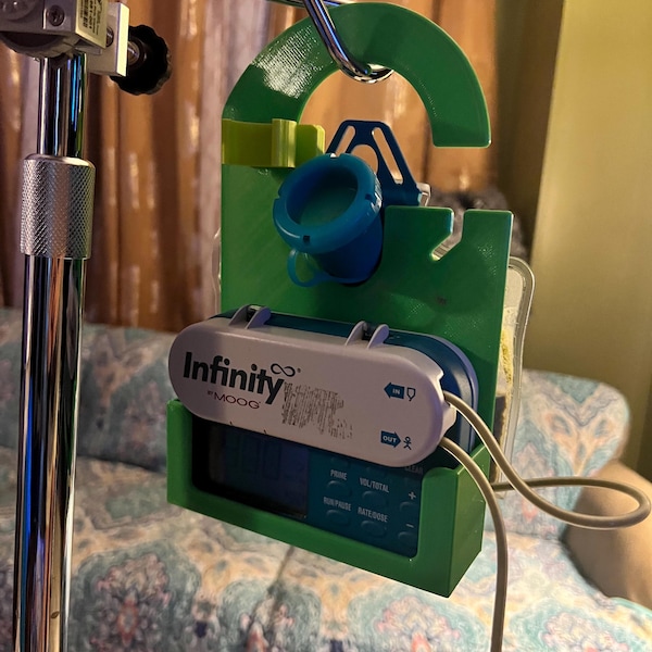 Feeding Pump Carrier Holder | Infinity Pump | Includes Syringe Clip for ...