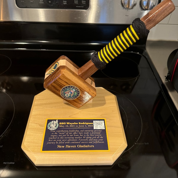 Custom Military Thor Hammer, War Hammer, Large Gavel, Mallet, Navy ...