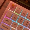 Pig Keycap Kawaii Mechanical Keyboard Clear Pink Piggy Heart - Etsy