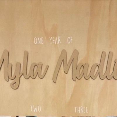 MDF Wooden Name Laser Cut MDF 3MM Wood Name DIY Name Raw Mdf Blank Word ...