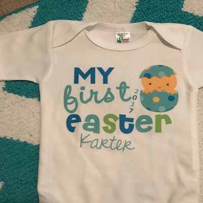 First Easter Shirt , Personalized First Easter Shirt , First Easter ...