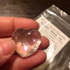 Angel Aura Quartz Crystal Heart Tumbled Aura Quartz Angel Aura Stone ...
