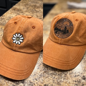 Hunting Life Whitetail Deer Leatherette Hat Patch With - Etsy