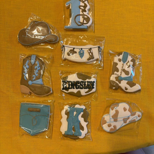 Cielito Lindo Baby Shower Sugar Cookies - Etsy