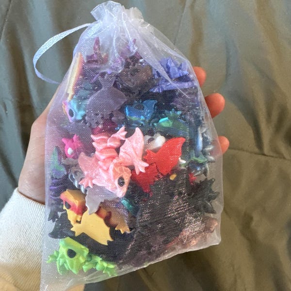 3D Printed Marine Animal Toy Bundle, Colorful Fidget and Sensory Aids ...