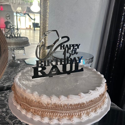 Cowboy Birthday Cake Topper, Rodeo Cake Topper Birthday, Bull Cake ...