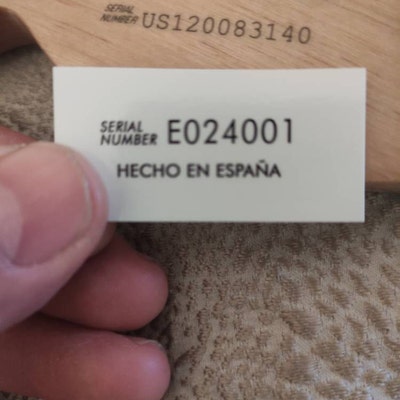 Custom Serial Number Waterslide Guitar Headstock Decals - Etsy