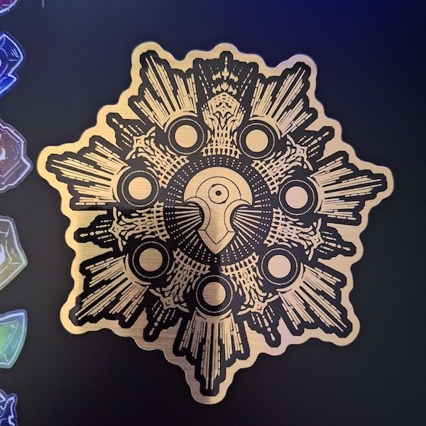 Final Fantasy XIV FFXIV Sticker - Azem Crystal Summoning Circle Decal ...