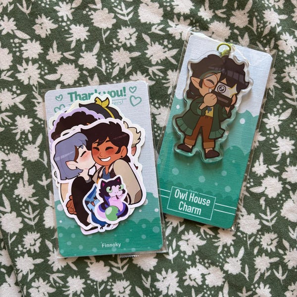 TOH Eda, Raine, Darius and Vee Stickers - Etsy