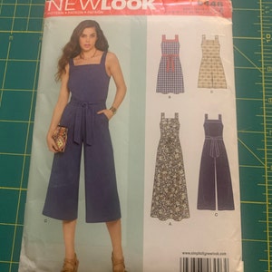 Uncut Butterick Sewing Pattern B6296 6296 Misses' Button-down Tops ...