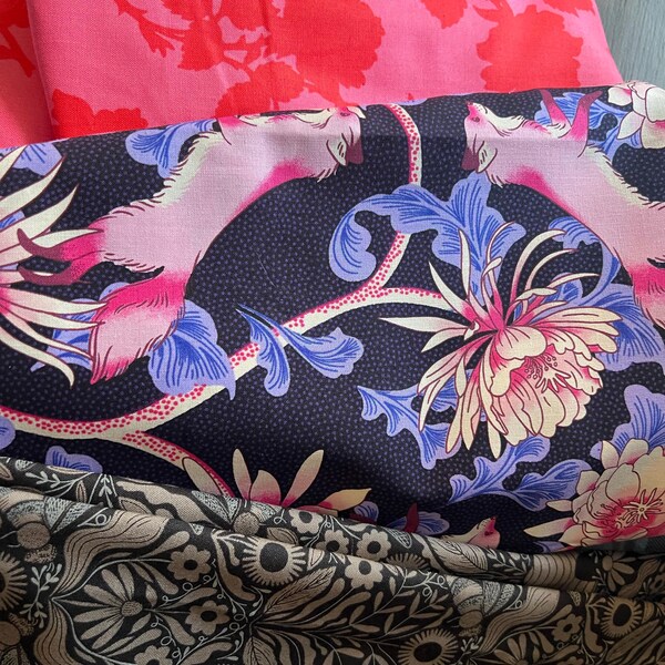 Anna Maria Textiles (horner) Indelible AMT1002-62L, Northcott Fabric, Floral, 100% Cotton Fabric ...