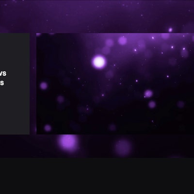 Purple Screen Shatter Matte Stream Transition Screen - Etsy