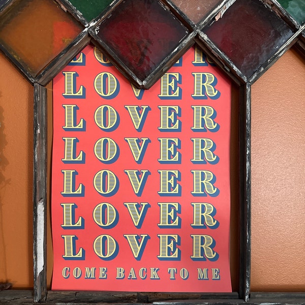 Future Islands Posters - Sam Herring - Dancing - Square Prints - Music ...