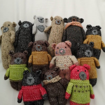 Pocket Buddies No4 KNITTING PATTERN with Bonus - Etsy