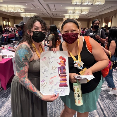 Apollycon 2024 VENDOR Book Poster for Signatures Author Signature ...