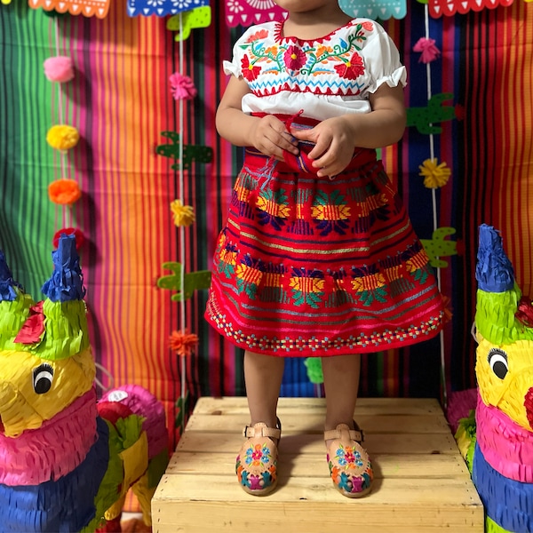Skirt /blouse/sash Included- Baby - Toddler - Girls Sizes SHOES SOLD ...