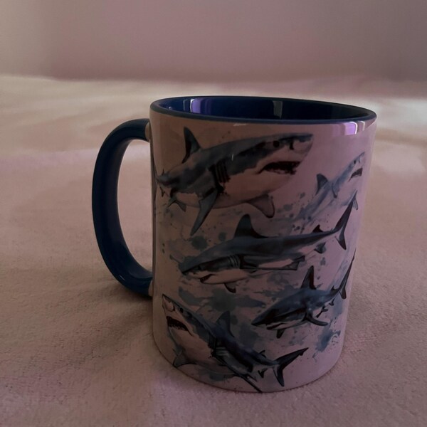 Ocean Puffin Ceramic Mug, Atlantic Puffing Mug, 11oz Stained Glass ...