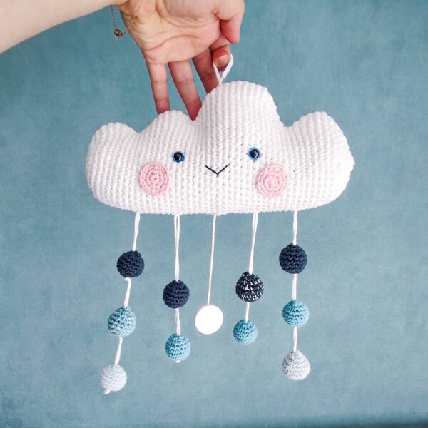 Cloud Mobile PDF Pattern, Crochet, Amigurumi - Etsy