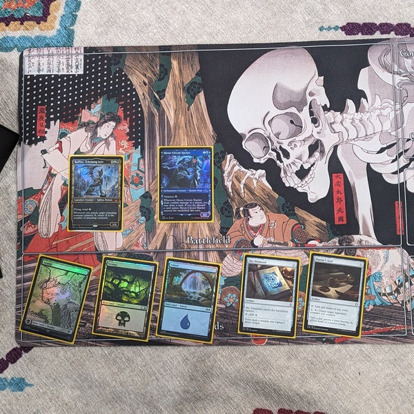 Mitsukuni Defying the Skeleton Specter 14" X 24" Playmat With Option ...