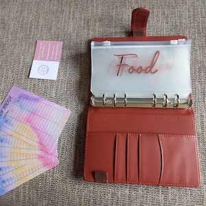 Budget Binder Starter Set With 5 Cash Wallets/ Budget Planner/financial ...